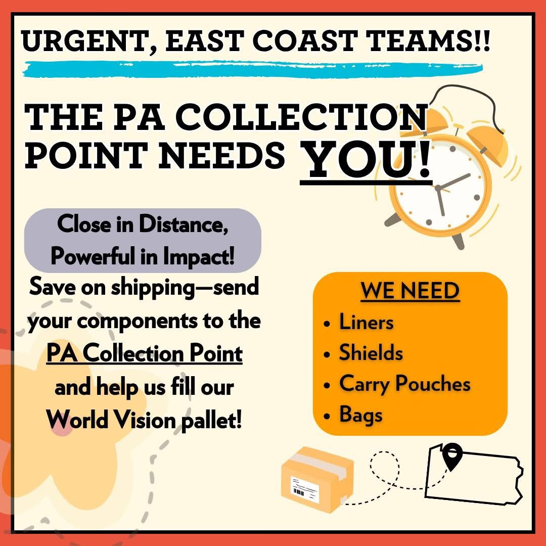 PA Collection Point Update for December 2025 – Period Pastor Pad